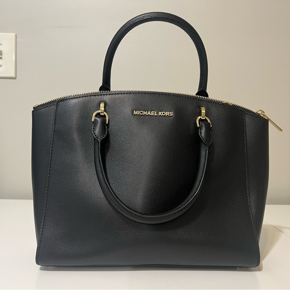 MICHAEL Michael Kors | Bags | Michael Kors Large Satchel Black New ...